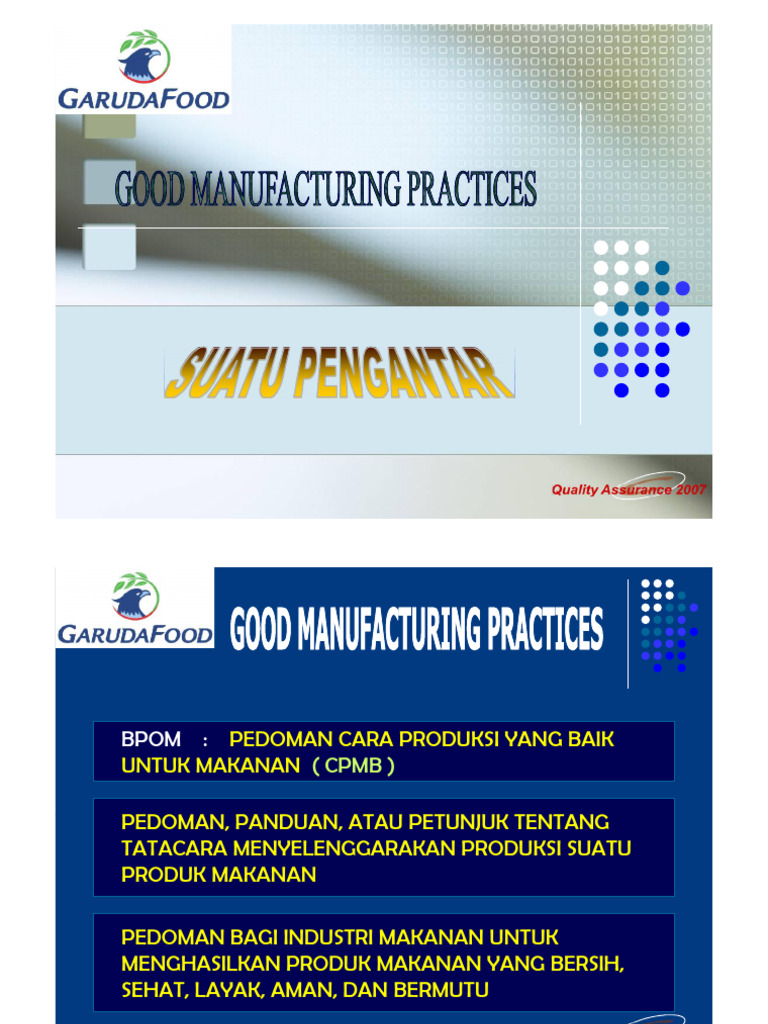 Mengenal GMP | PDF