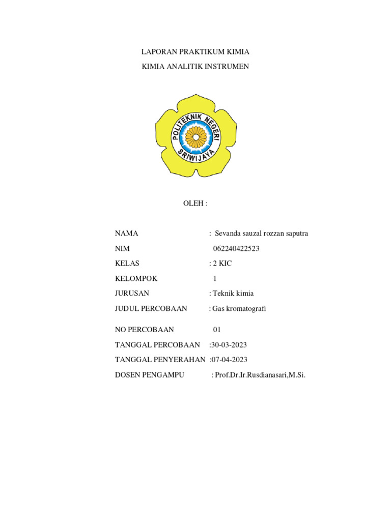 Laporan GC Polsri | PDF