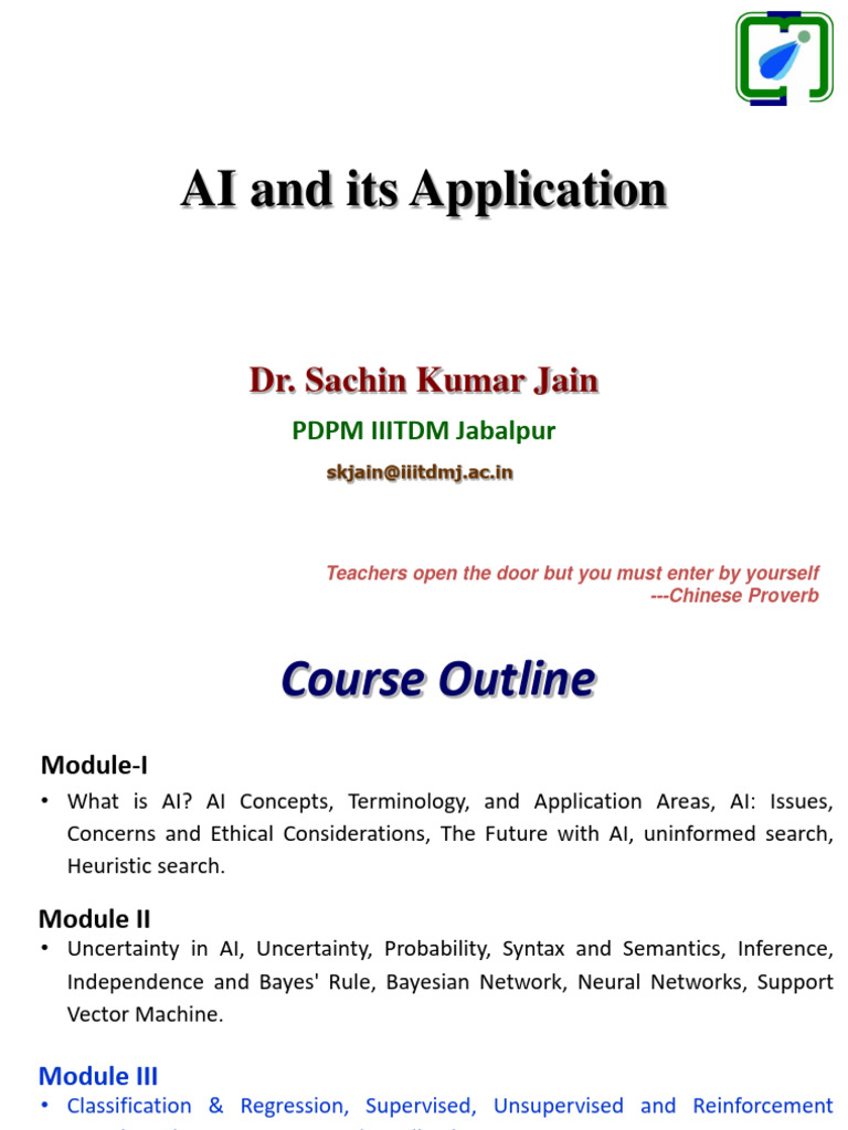 AI Lec-Module-III | PDF | Machine Learning | Artificial Intelligence