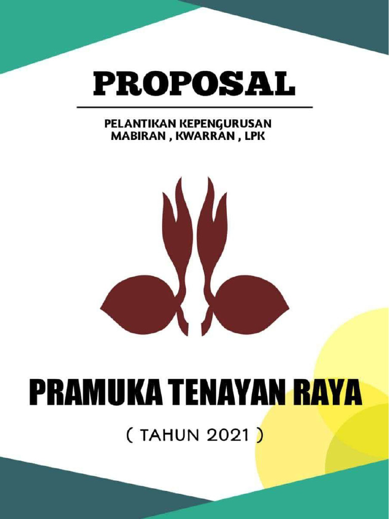 Cover Full Proposal Pelantikan | PDF