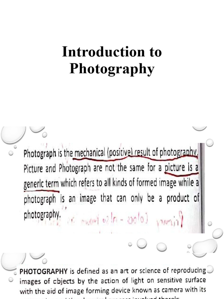 Introduction To Photography | PDF