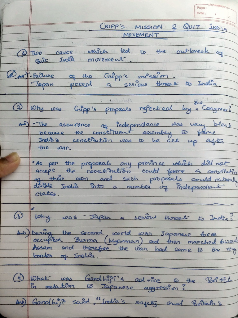 Cripps Mission | PDF