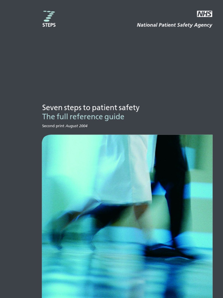 7 Steps To Patient Safety | PDF | Patient Safety | National Health Service