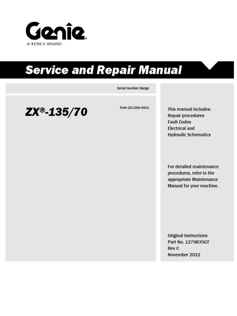 This Manual Includes: Repair Procedures Fault Codes Electrical and ...