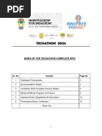BPUT Hackathon 2024 Final Schedule | PDF