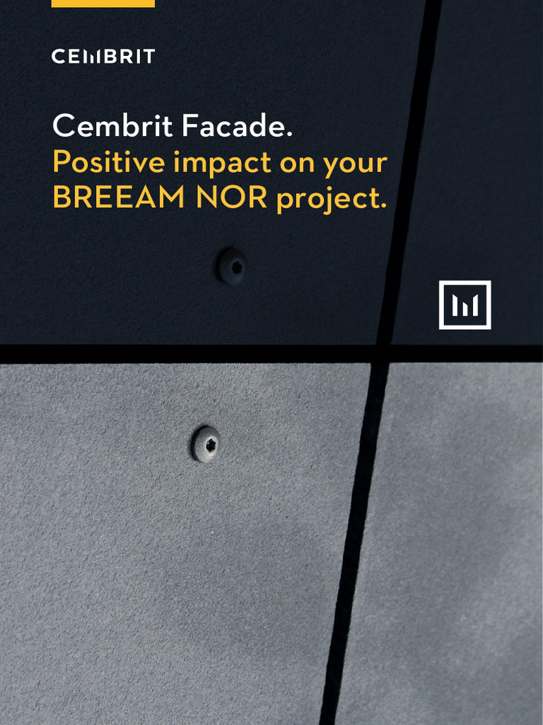 Cembrit-Factsheet Breeam Fa Final | PDF | Life Cycle Assessment | Natural Environment
