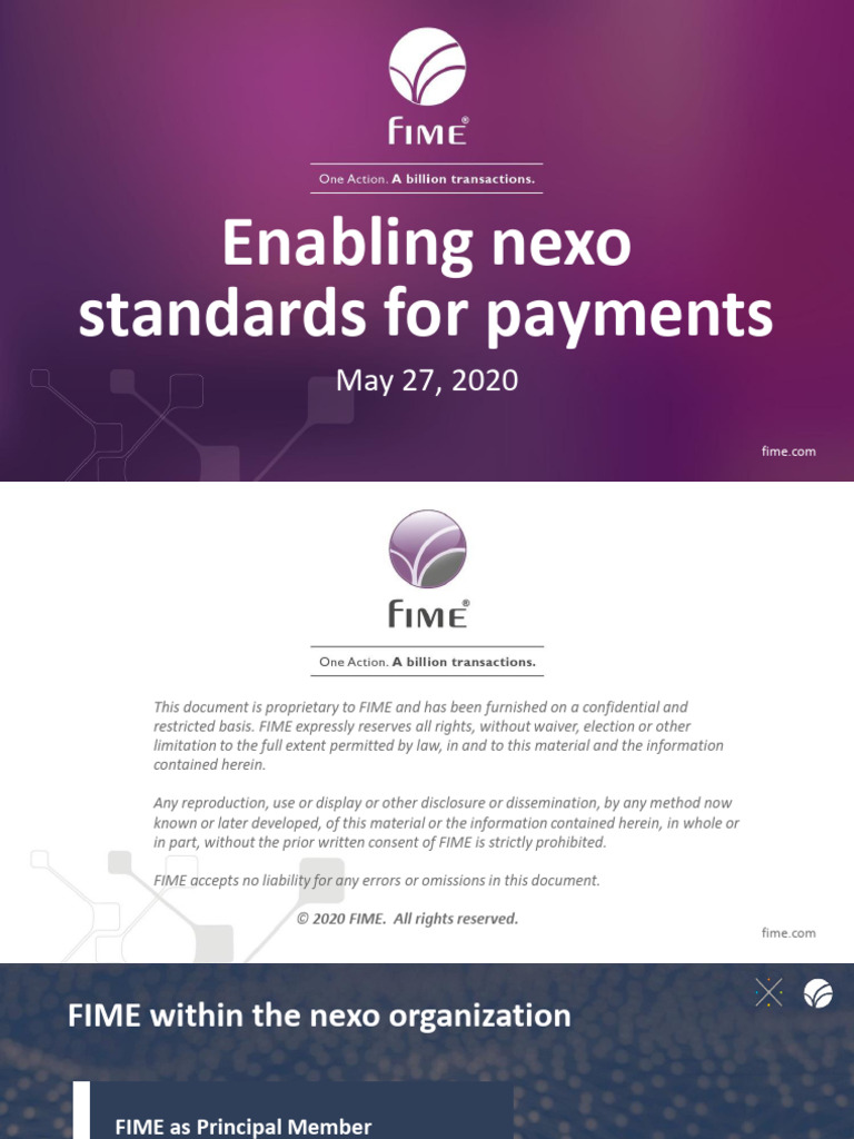 Enabling Nexo Standards For Payment Download Free Pdf Emv Point