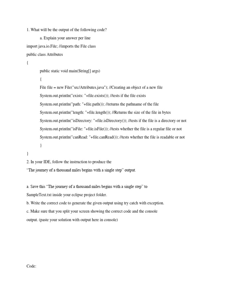 Java File Handling Guide | PDF | Computers