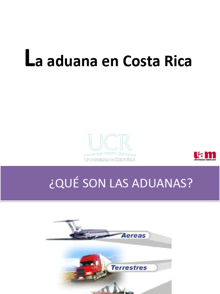 La Aduana en Costa Rica | PDF | aduana | El comercio internacional
