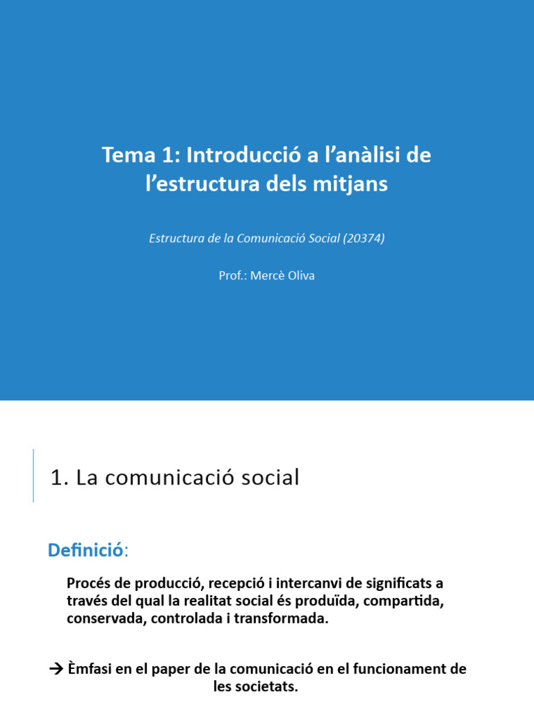 Tema 1 | PDF