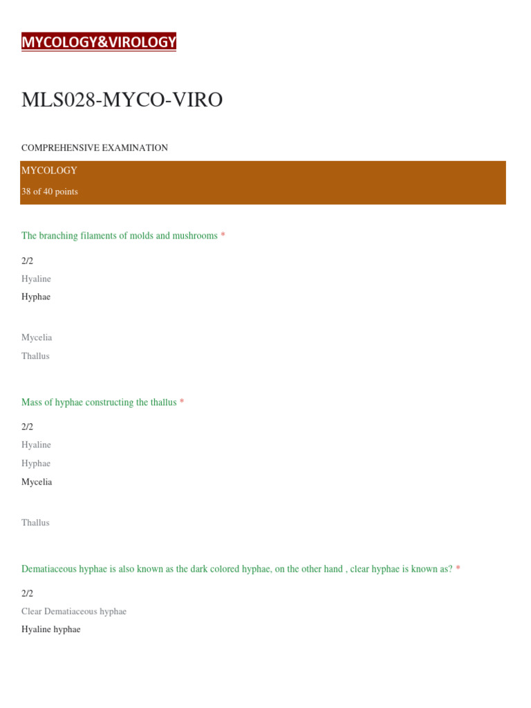 MYCOVIRO | PDF | Virus | Fungus