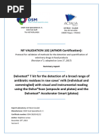 NMKL Method Template Ver Apr 2023 | PDF | Water | Technology & Engineering