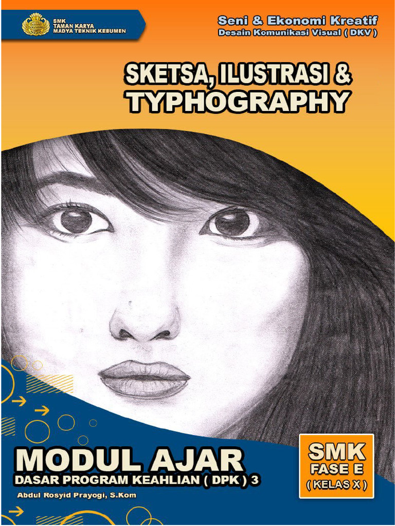 Modul Ajar Dasar-Dasar Seni Rupa - Sketsa Dan Gambar | PDF | Seni