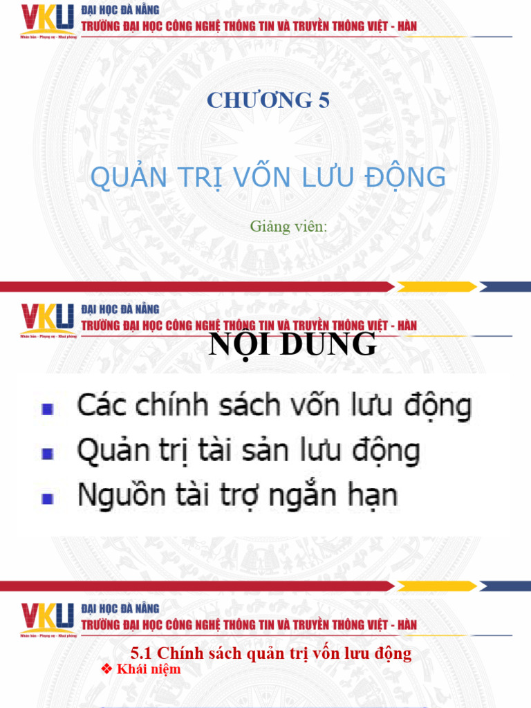 CHƯƠNG 5. Qtri Von Luu Dong-S | PDF