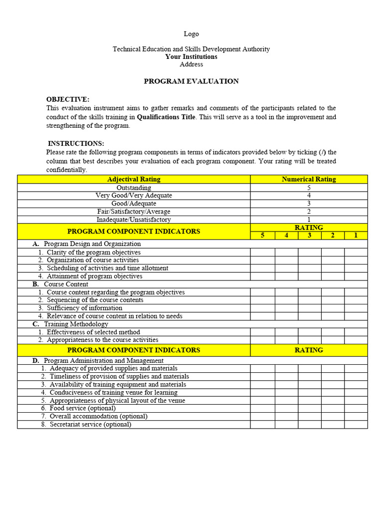Program Evaluation | PDF | Program Evaluation | Evaluation
