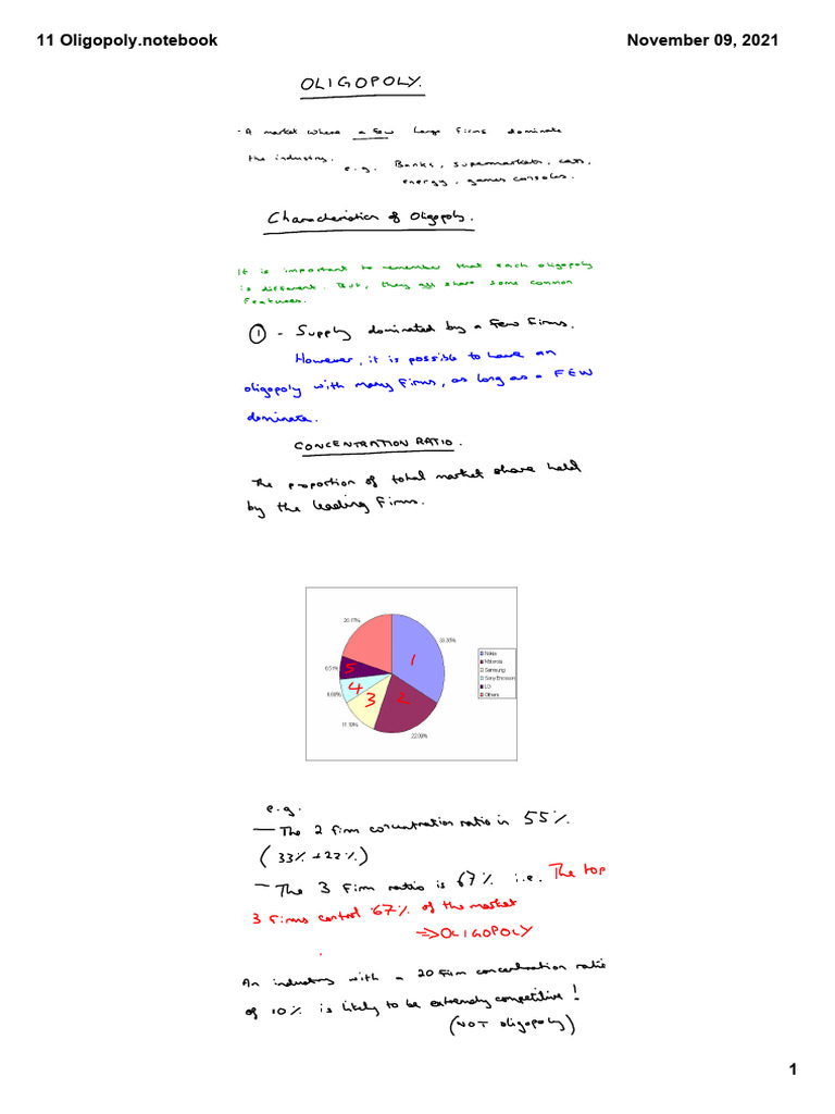 13 Oligopoly Pdf Oligopoly Criminal Law