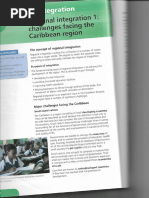 Benefits of Caribbean Regional Integration | PDF