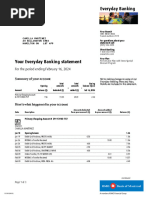 BMO-Bank-Statement REAL (1) - 1 | PDF | Payments | Cheque