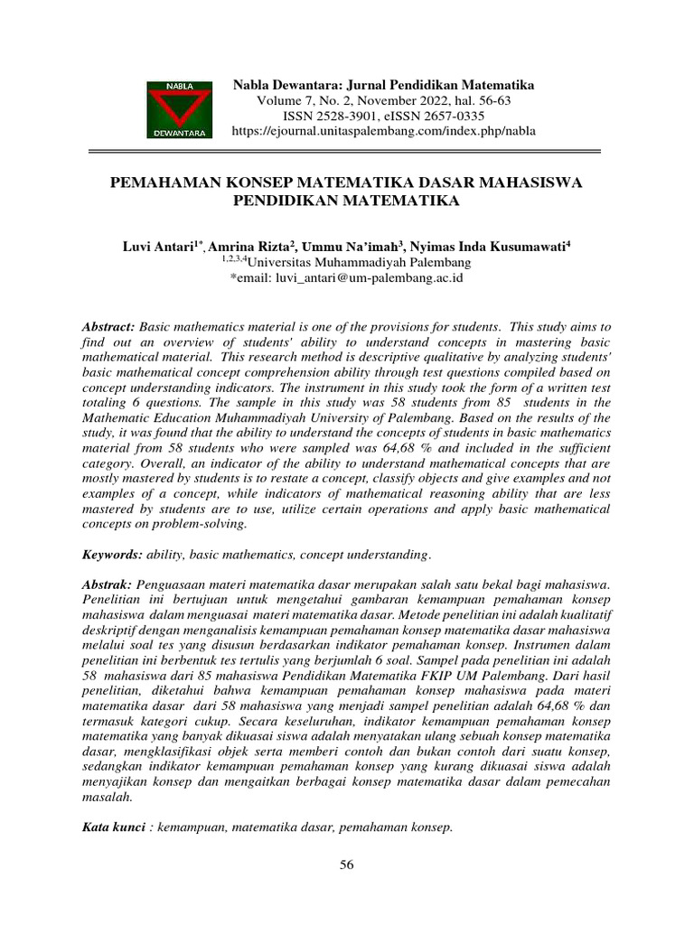 Luvi, Nabla-Prbaikan Psca Review 031222 (56-63) | PDF | Cognition | Observation