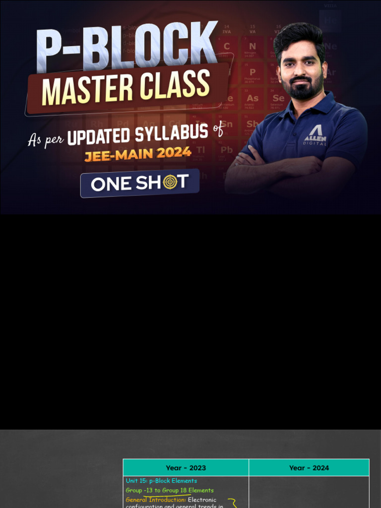 P Block Unstoppable | PDF