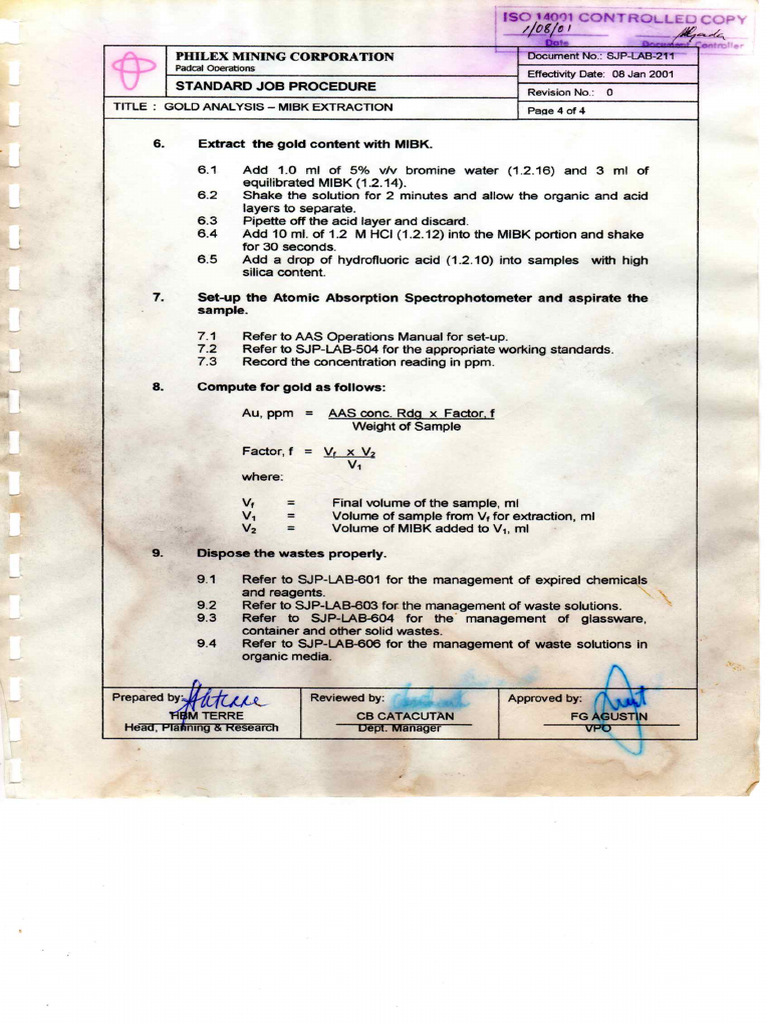 Fire Assay Page 9 | PDF