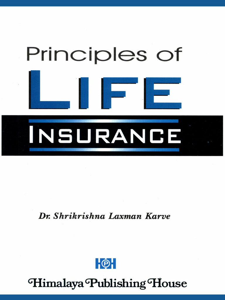 Principles of Life Insurance (Shrikrishna Laxma... (Z-Library) | PDF ...