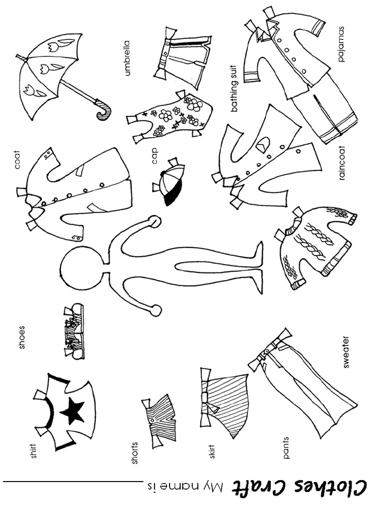 Clothes Crafts Game | PDF