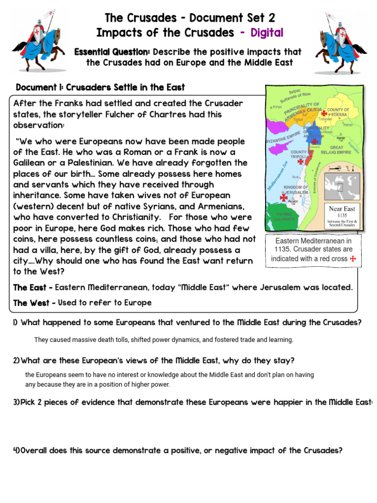 Kami Export - Crusades - Document Set 2 - Impacts - Digital | PDF ...