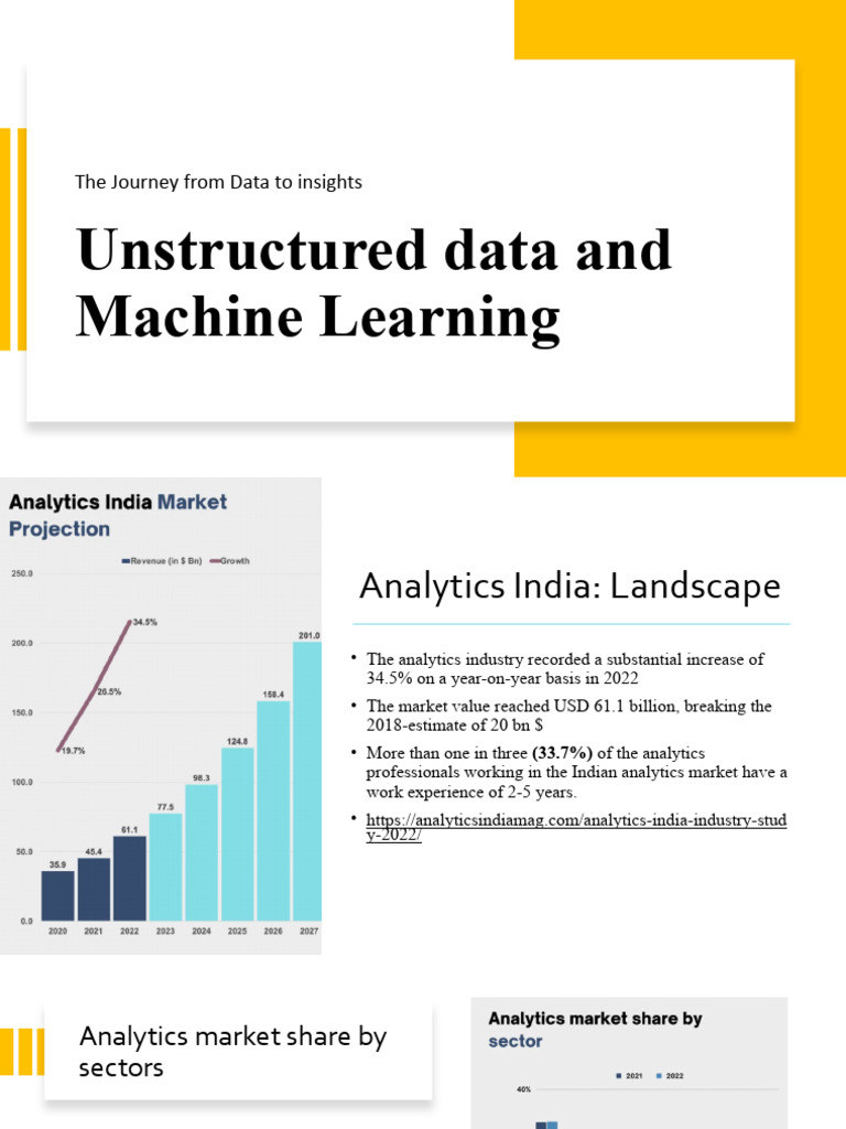 Unstructured Data and Machine Learning | PDF | Analytics | Data