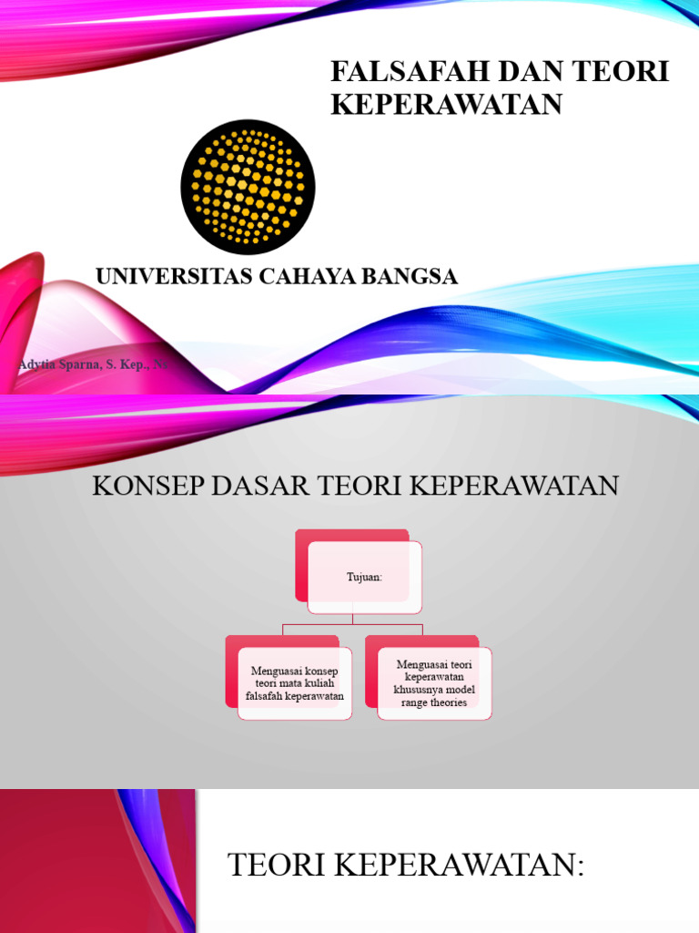 Materi 2 Konsep Dasar Teori Keperawatan | PDF | Sains & Matematika