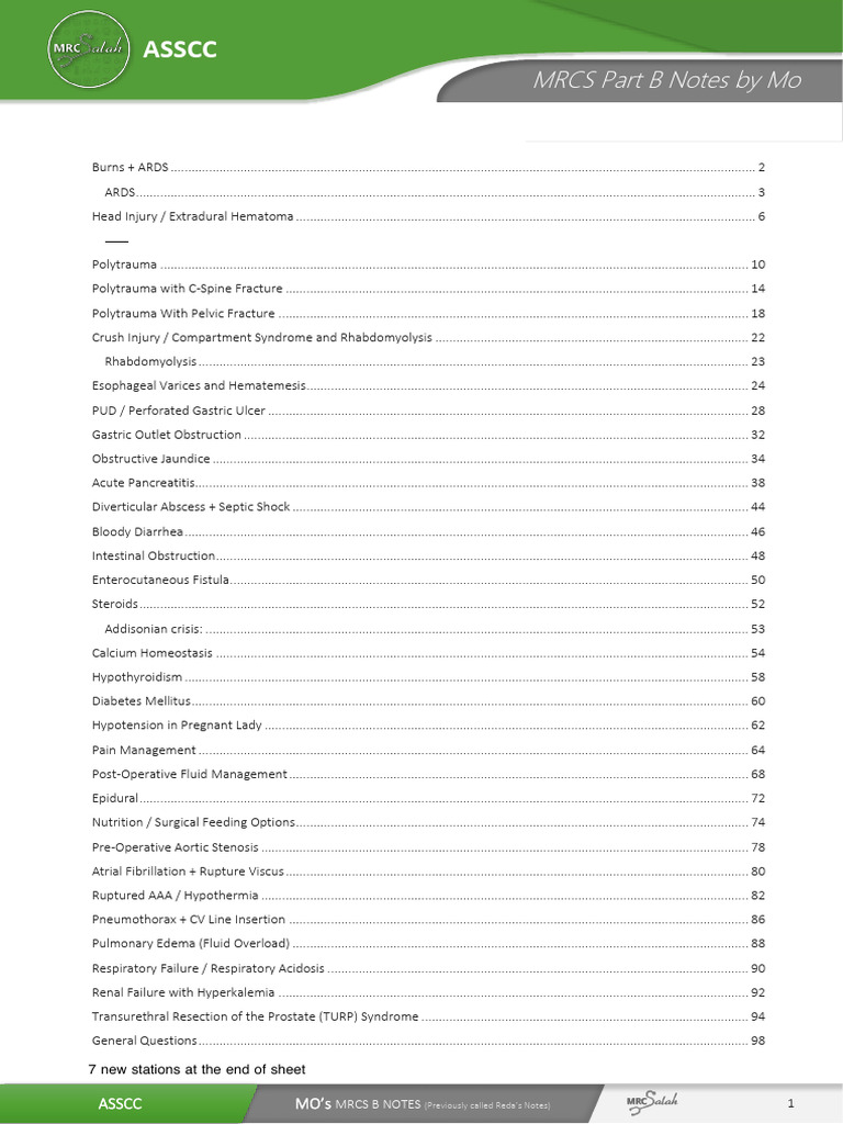 ASSCC (Awasir) | Download Free PDF | Medicine | Clinical Medicine