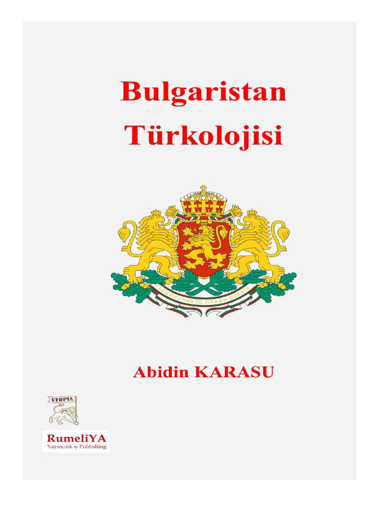 Bulgaristan Turkolojisi Bulgarian Turcol | PDF