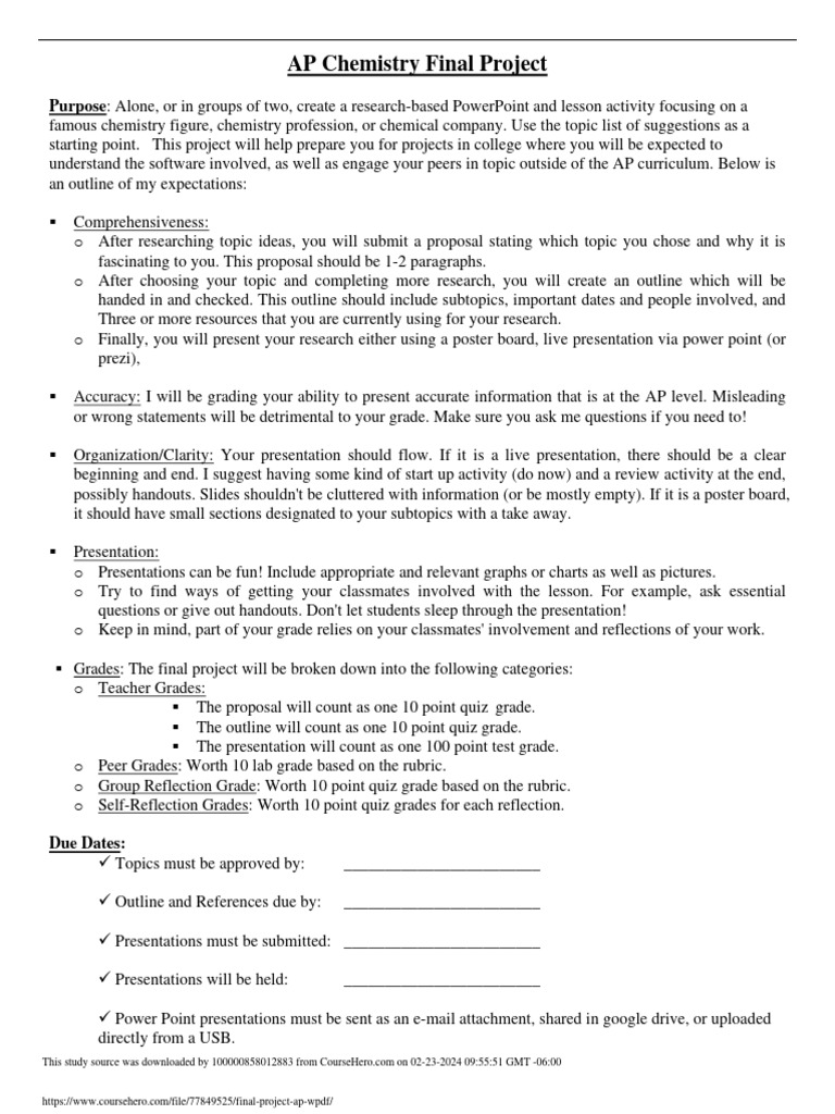 Final Project Ap W PDF | PDF | Microsoft Power Point