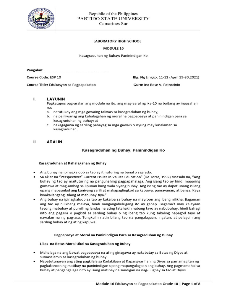 Module 16.ESP10 | PDF