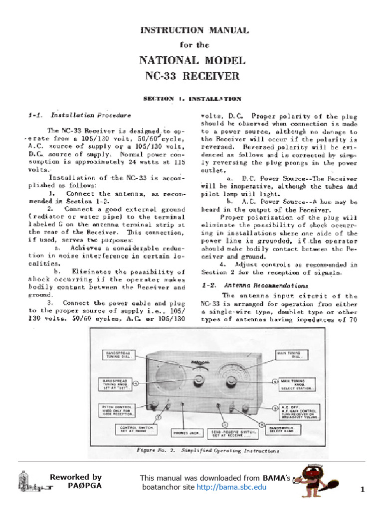 BAMA Boat Anchor Manual Archive | PDF | Computers | Technology ...