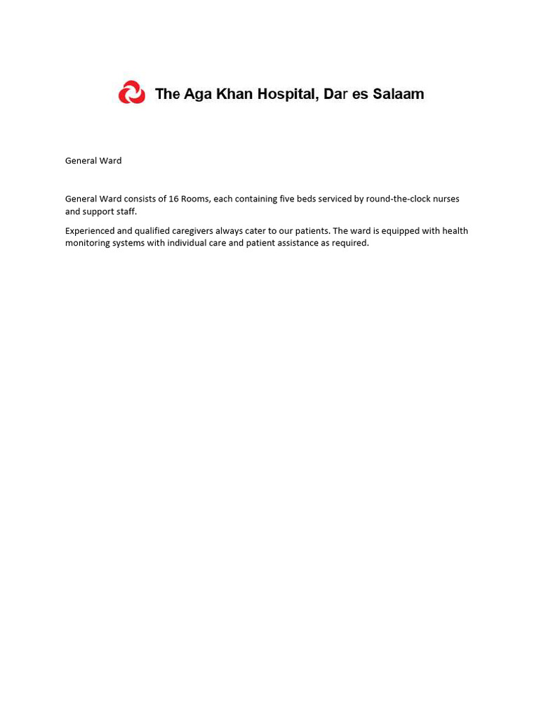 General Ward Details 16-02-2022 | PDF