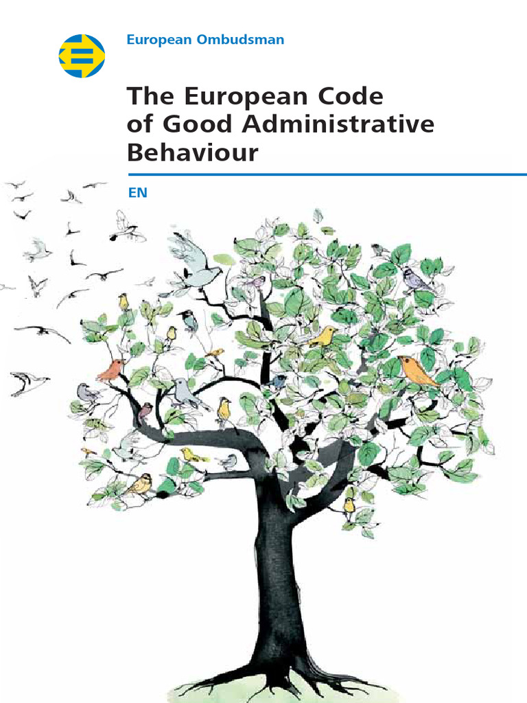 European Code of Good Administration | PDF | European Union | Justice