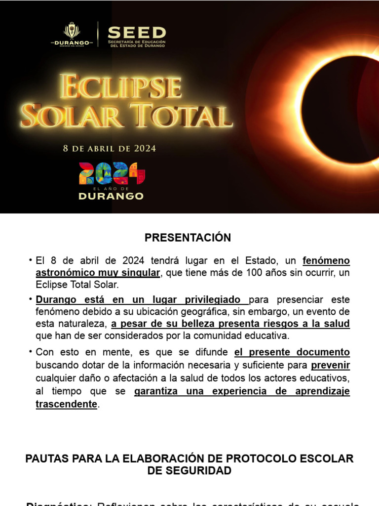 Protocolo Eclipse | PDF | Salón de clases | Enseñando