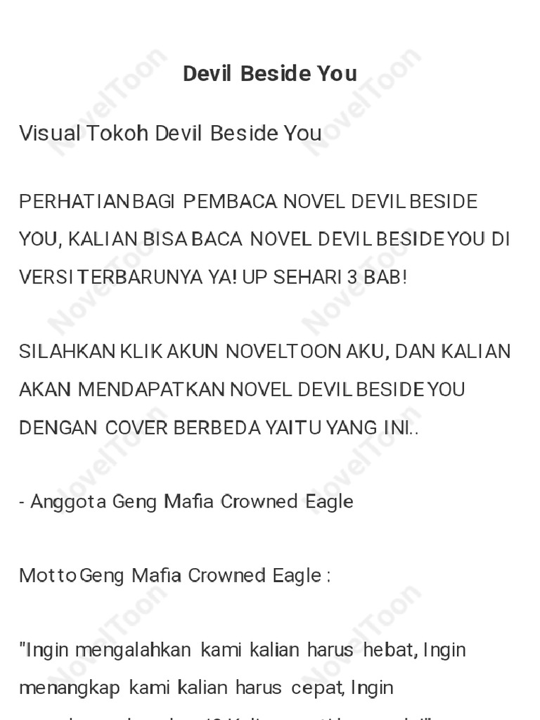 Devil Beside You | PDF