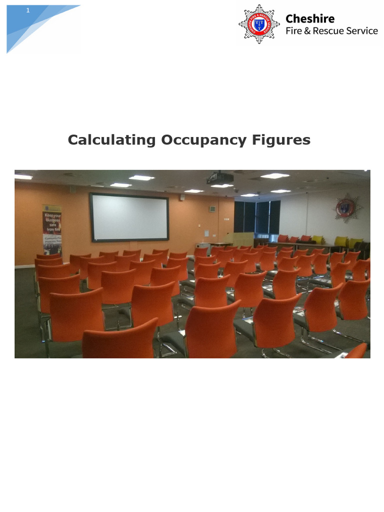 Calculating Occupancy Figures Document | PDF | Restaurants | Door