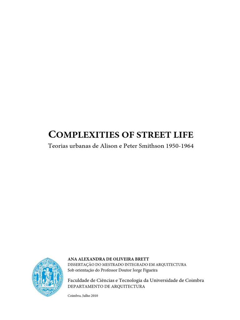 Complexities Os Street Life | PDF | Arte | História