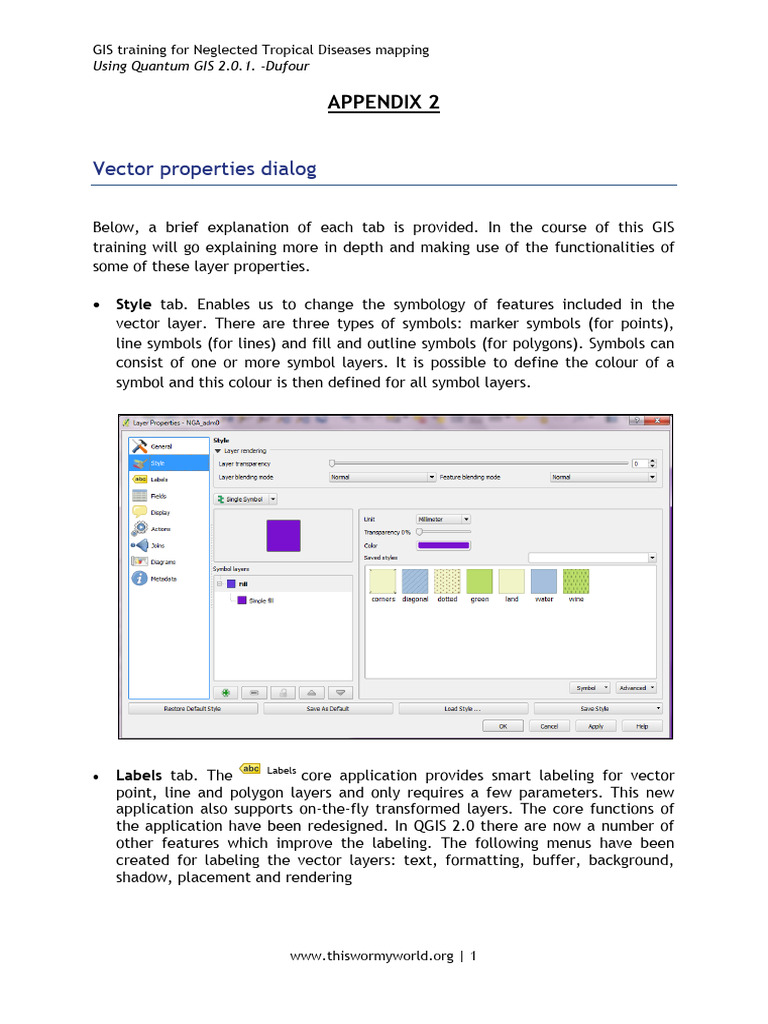 Appendix 2 | PDF | Geographic Information System | Map