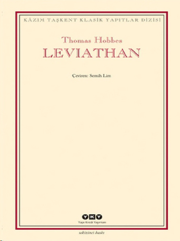 Leviathan (Thomas Hobbes) | PDF