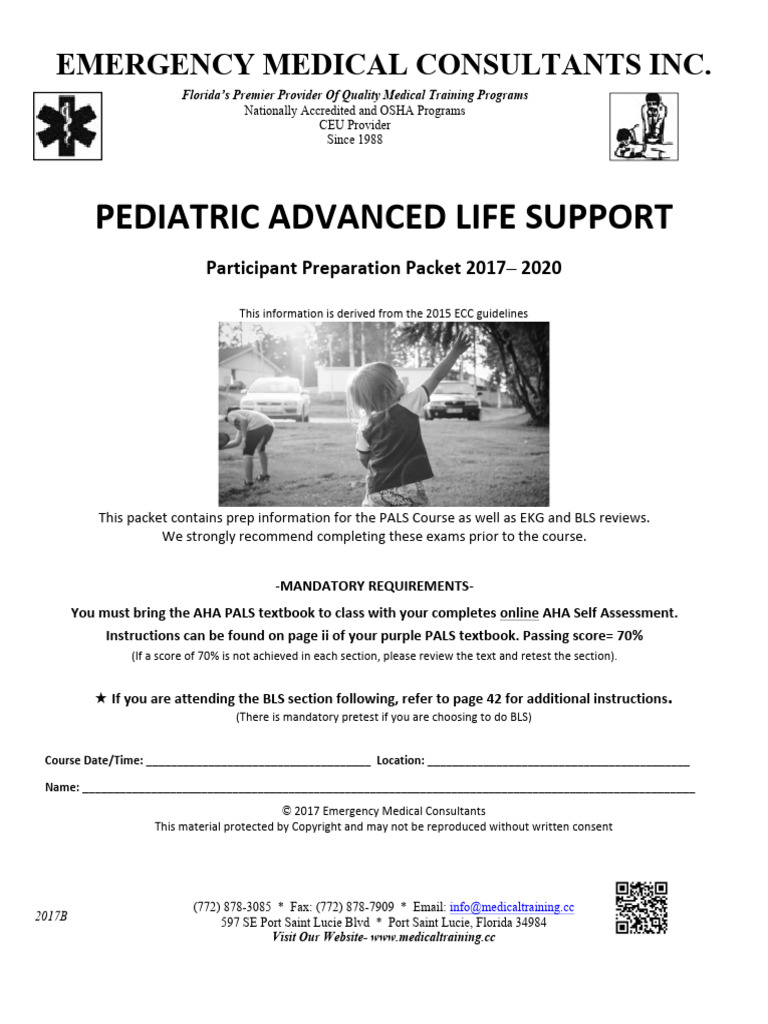 Pals With Bls 2017c | PDF | Cardiopulmonary Resuscitation | Cardiac Arrest