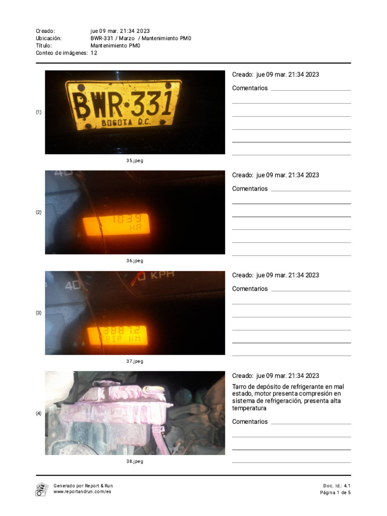 Mantenimiento PM0 | PDF