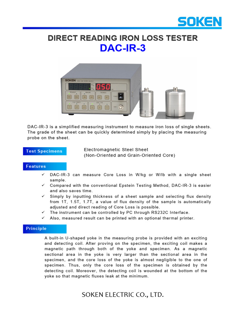 Soken | PDF | Inductor | Electrical Engineering