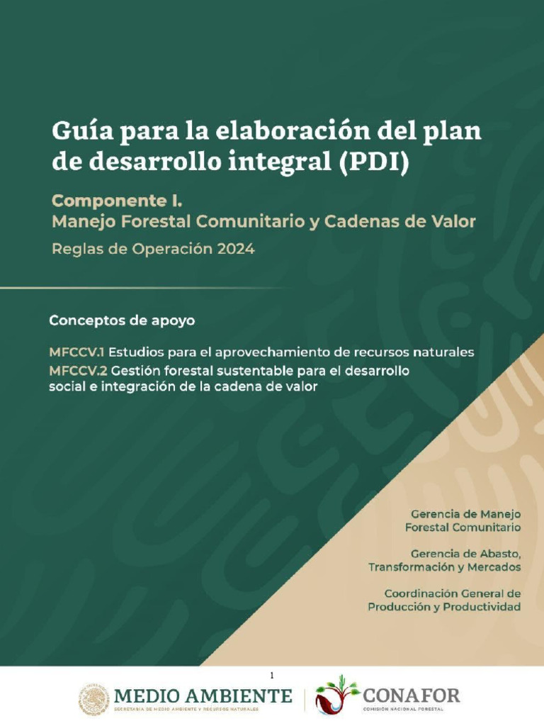 Guía PDI 2024 | PDF | Planificación | Los bosques