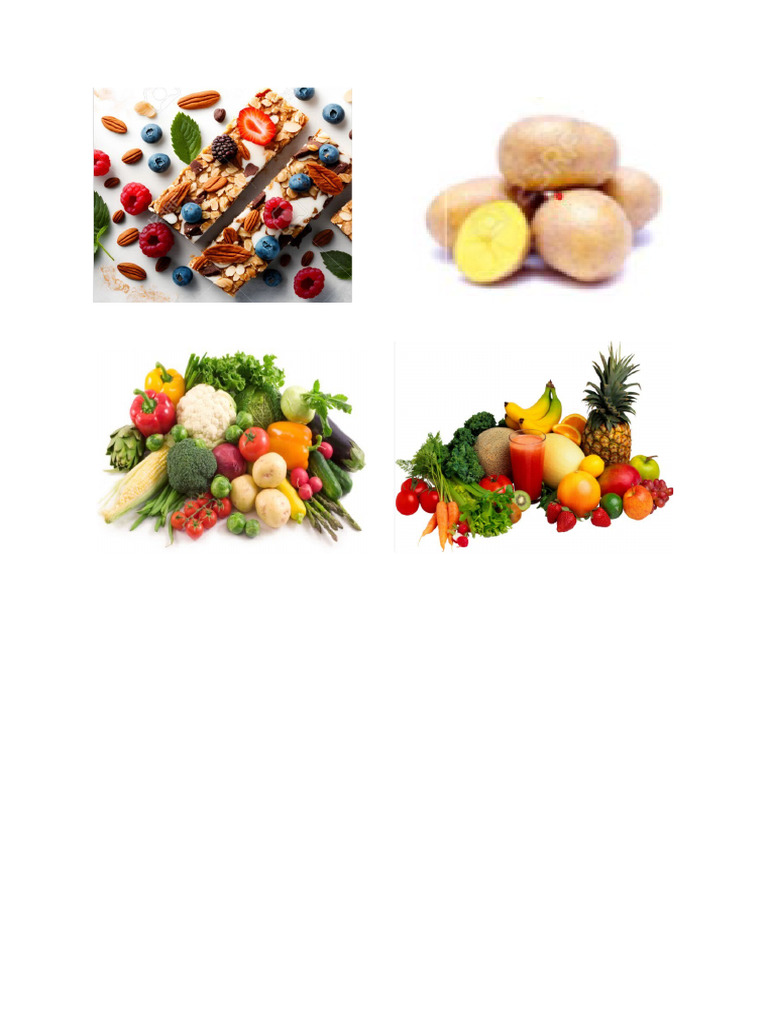 Healthy Foods Cutouts | PDF