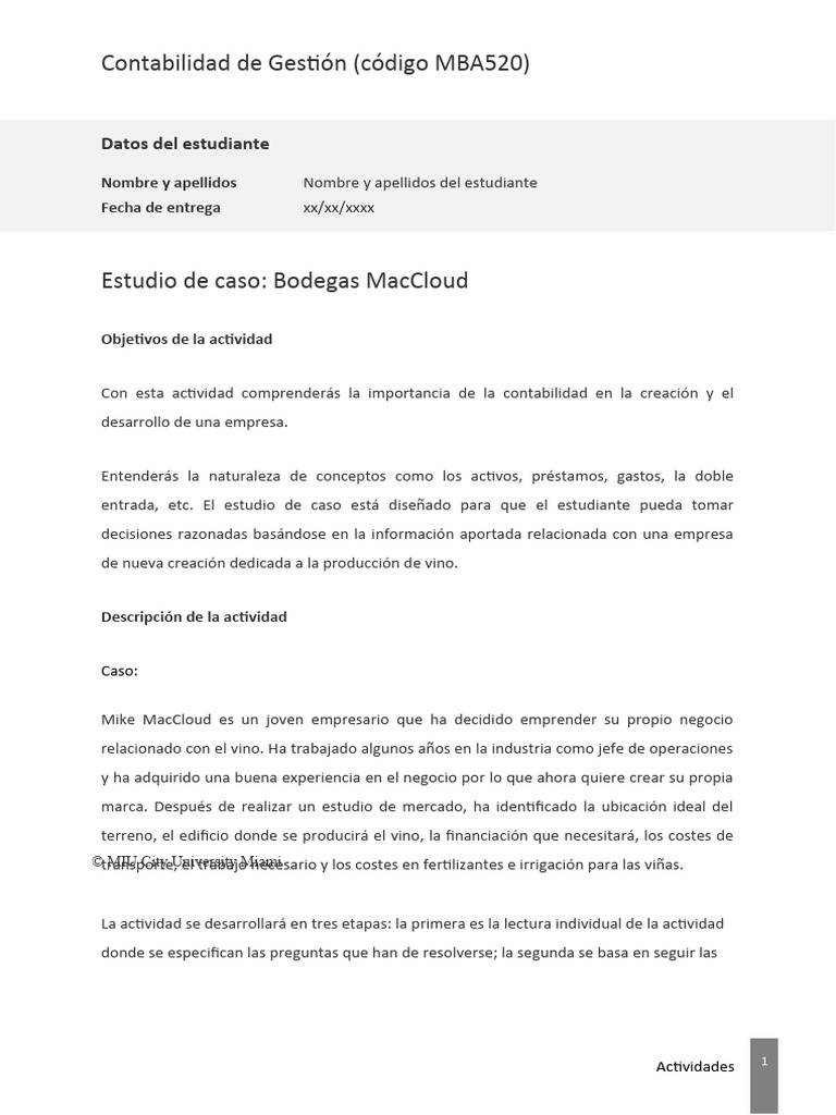 Caso1 MacCloud | PDF