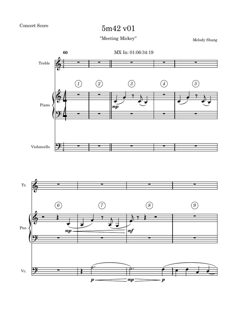 Shang Melody 5m42 v01 | PDF | Music Technology | String Instruments